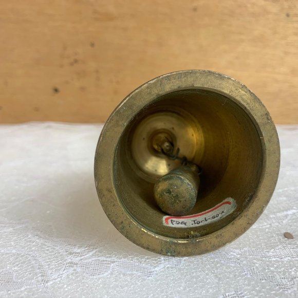 Vintage | Accents | Vintage Hand Carved Cast Iron Bell | Poshmark